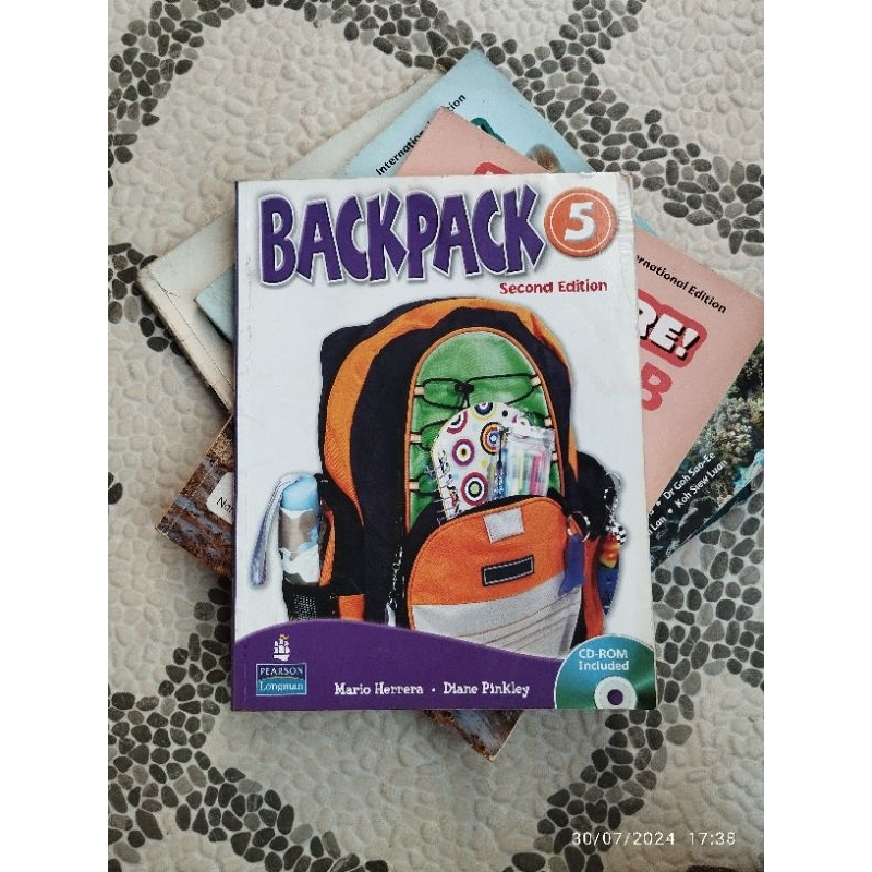 Jual Buku Pelajaran Bahasa, BACKPACK 5 Second Edition tanpa CD - Mario ...