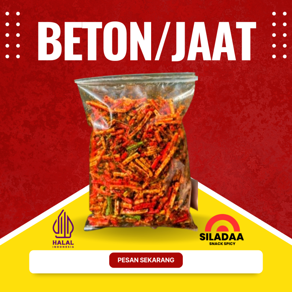 Jual SEBLAK KRUPUK JAAT AS BETON EXTRA PEDAS DAUN JERUK /SNACK GURIH ...