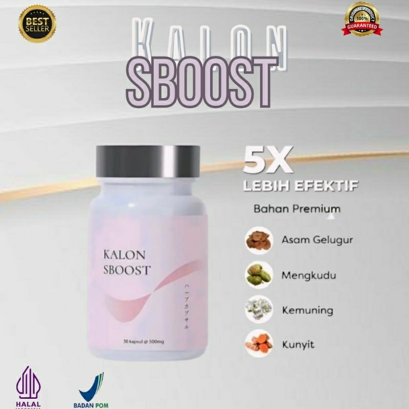 Jual Kaloon SBOOST • Premium Pelangsing Badan Herbal Isi 30 Capsule ...