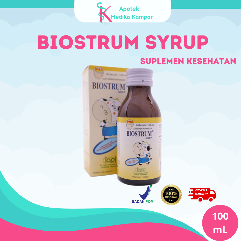 Jual Biostrum untuk Meningkatkan Fungsi Imun & Nafsu Makan - 100ml ...