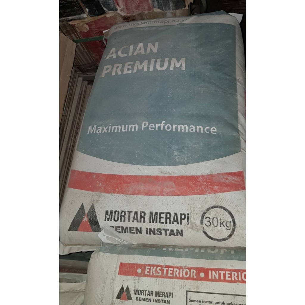Jual SEMEN ACIAN 30 KG MORTAR INSTANT ACIAN ABU HEBEL BATA RINGAN SKIM ...