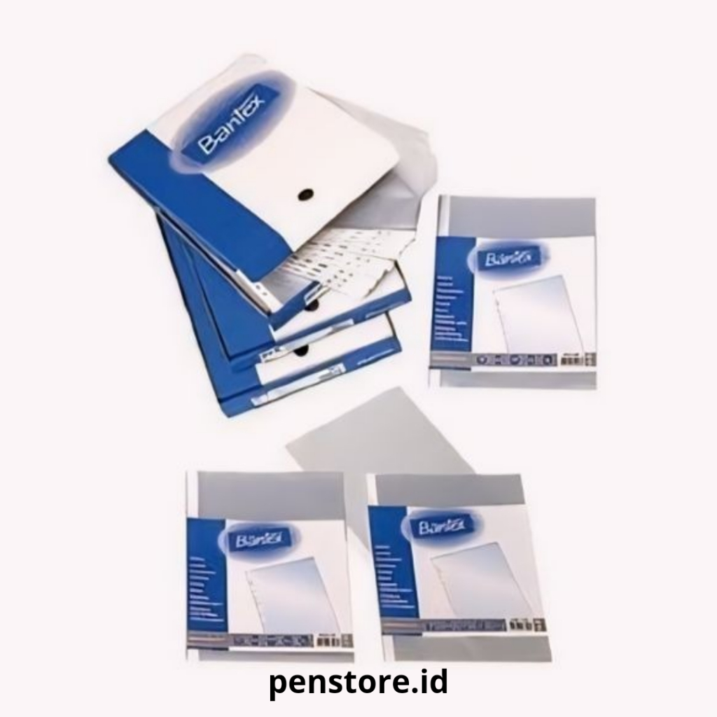Jual (Pack = 100 lembar) PP Pocket BANTEX 2040 A4 Isi 100 - Sheet ...