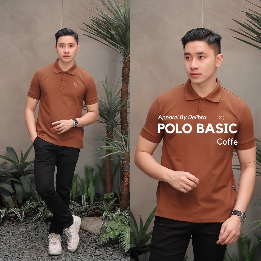 Jual Libra Kaos Polo Basic Coffe | Shopee Indonesia