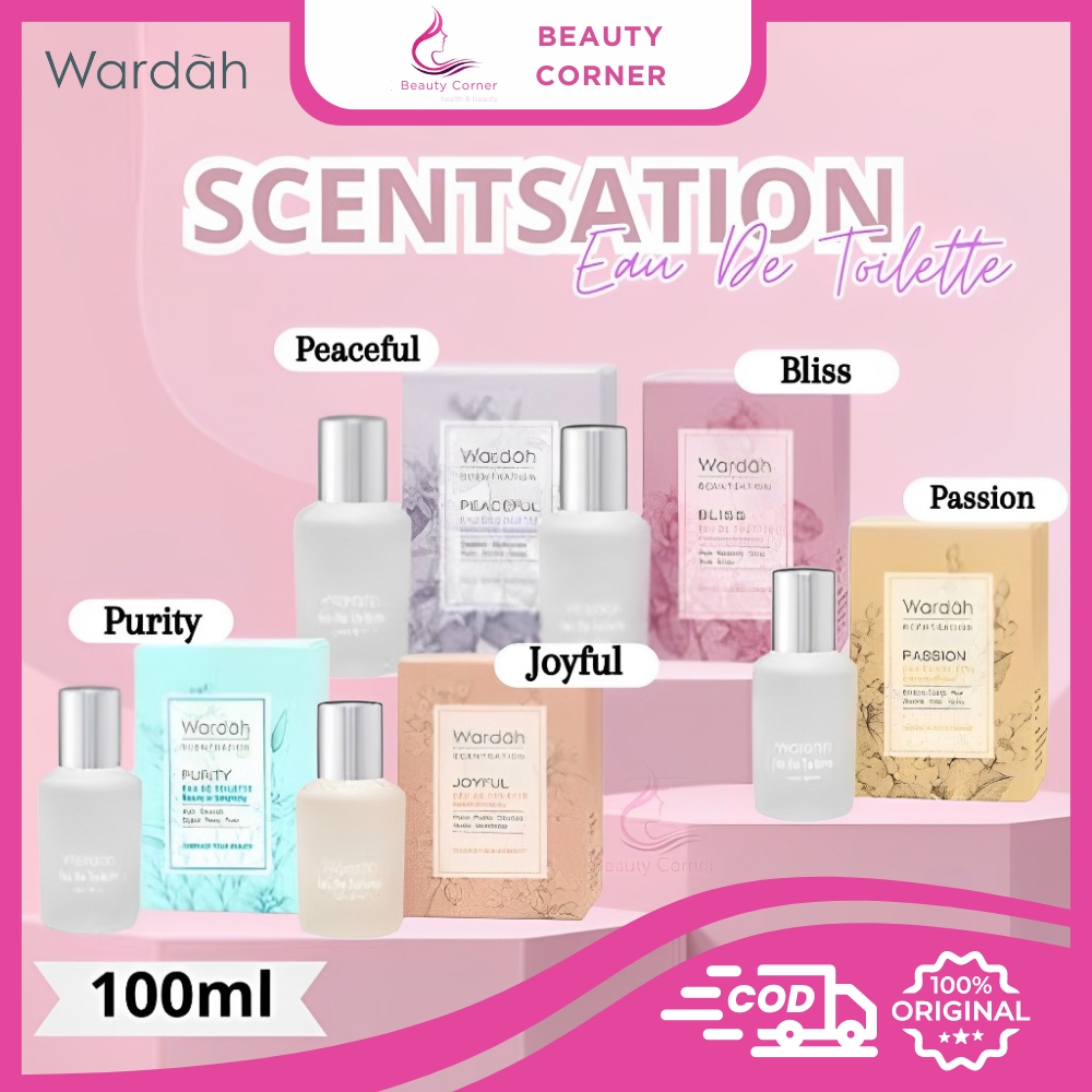Jual Wardah Scentsation Eau DE Toilette Parfum Unisex - 35 ml | Shopee ...