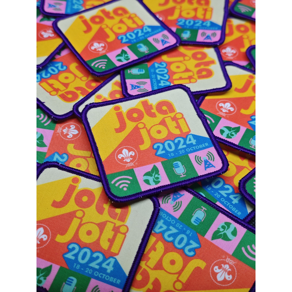 Jual (COD) BADGE SUBLIM JOTA JOTI 2024/JOTA JOTI 2024/BADGE JOTA JOTI ...