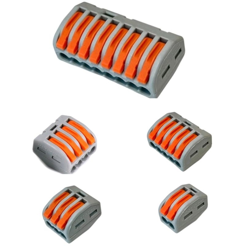 Jual Terminal Block Penyambung Konektor Sambung Kabel Listrik 2 3 4 5 8 ...