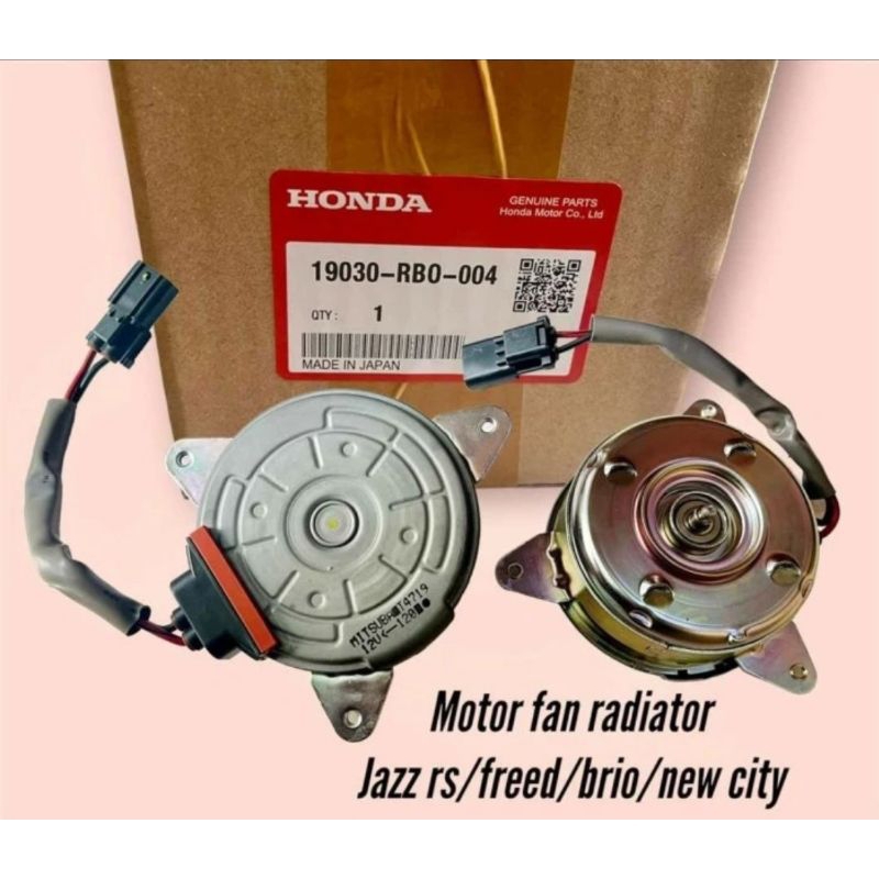 Jual Motor fan radiator honda Brio jazz rs freed mobilio original mitsuba 2008 2009 2010 2011 ...