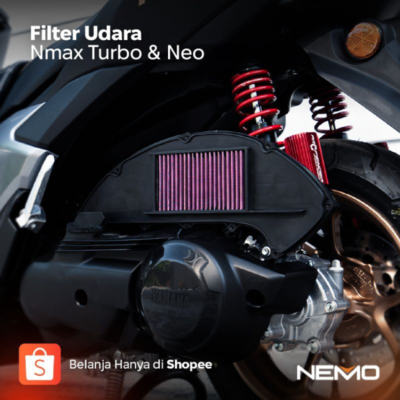 Jual NEMO Filter udara Yamaha Nmax Turbo dan Neo | Shopee Indonesia