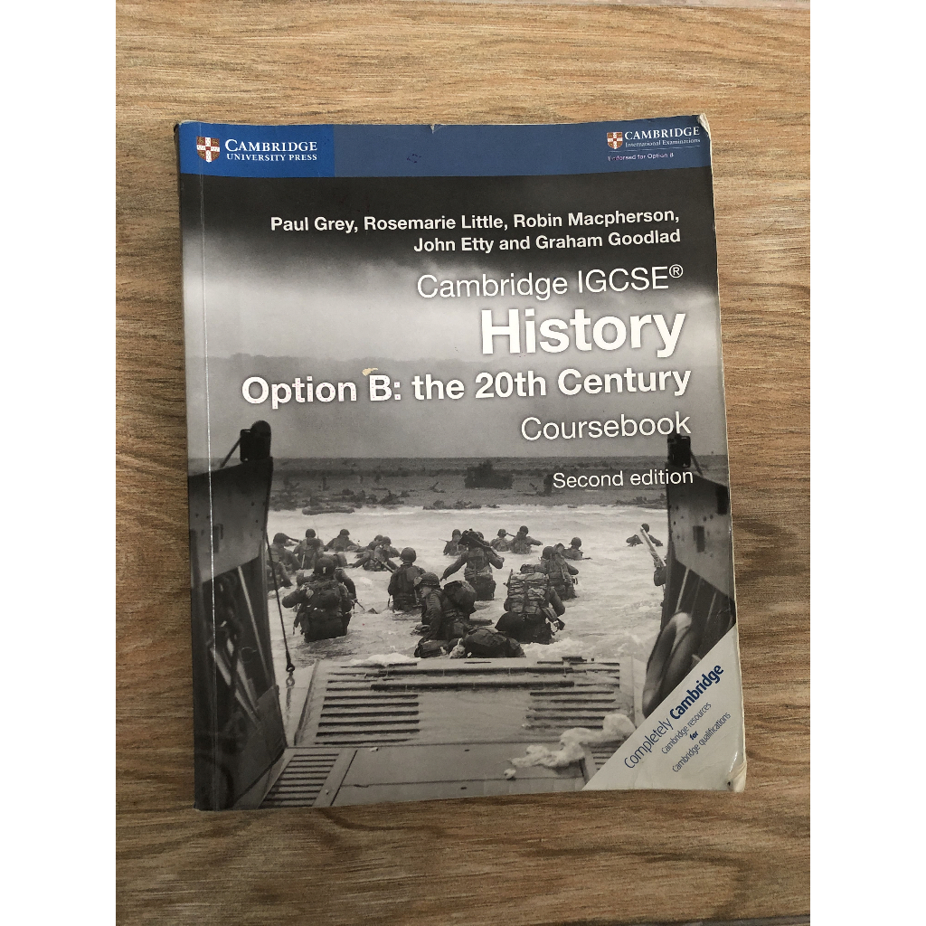 Jual Cambridge IGCSE® History Option B: The 20th Century Coursebook ...
