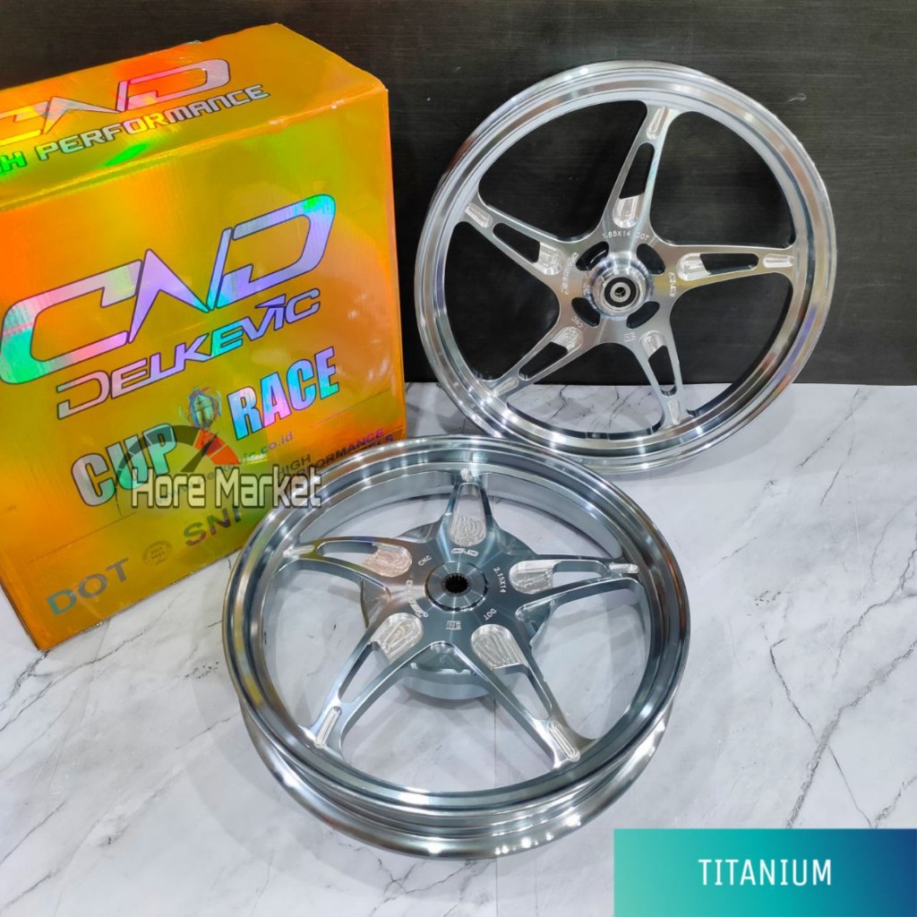 Jual VELG RACING DELKEVIC DND K-SPEED RING 14 AEROX 155 OLD / NEW VARIO ...