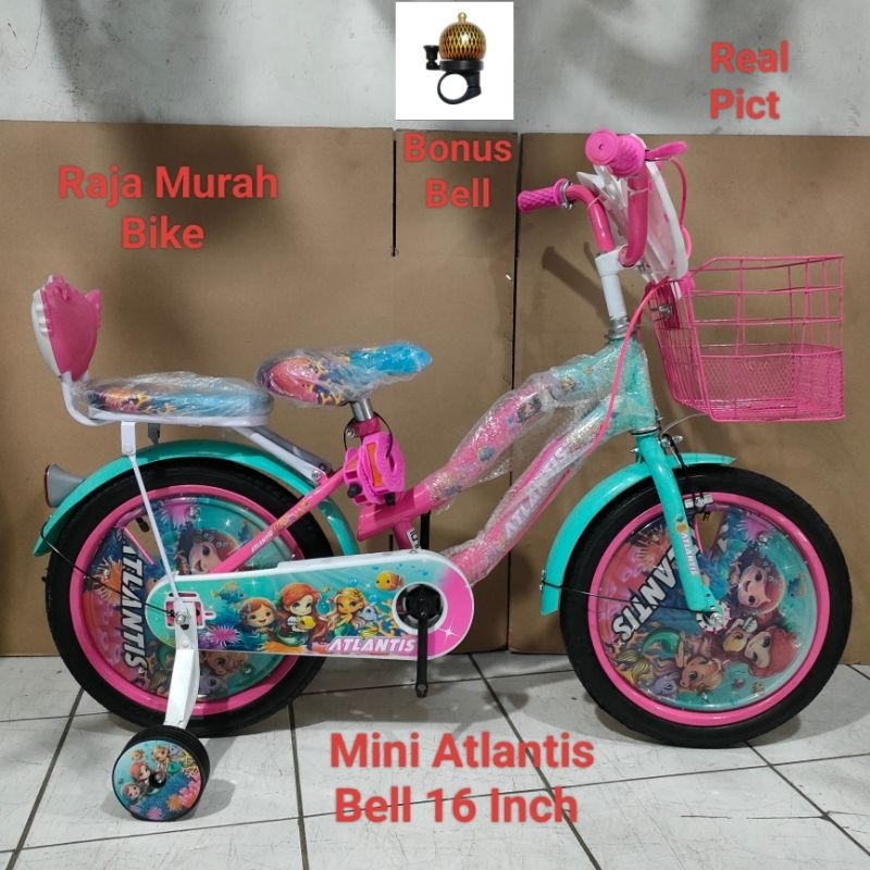 Jual Sepeda Anak Perempuan 16 Inch Atlantis Bell Sepeda Anak Mini ...