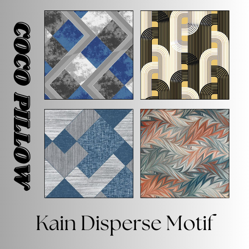 Jual KAIN KATUN DISPERSE MOTIF ABSTRAK BAHAN KATUN MICROTEX / POLYMICRO ...