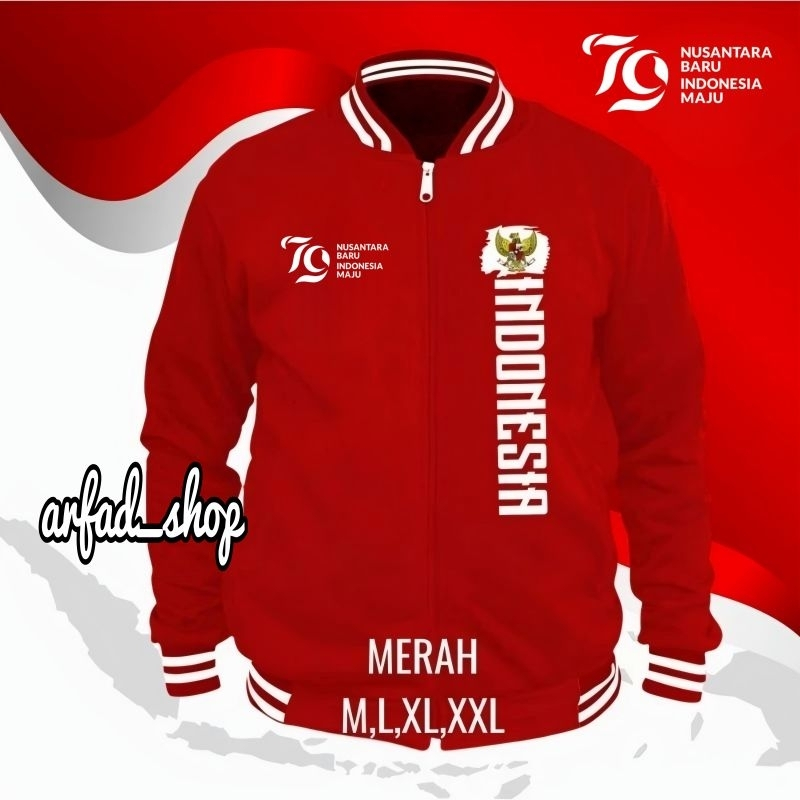 Jual JAKET HOODIE VARSITY DISTRO TIMNAS INDONESIA TERBARU SPESIAL HUTRI ...