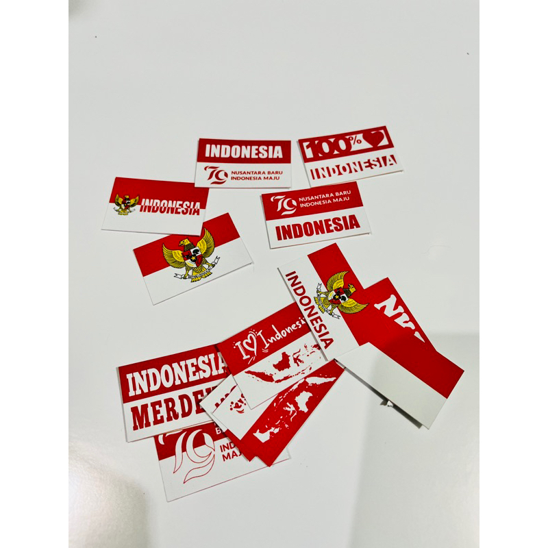 Jual READY STICKER KARNAVAL KEMERDEKAAN MURAH 3,5CM x 2,5CM | Shopee ...