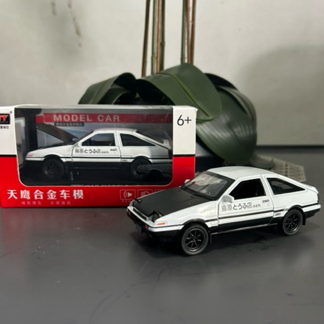 Jual Die Cast 1:32 Toyota Trueno AE86 miniauto [open all doors ...