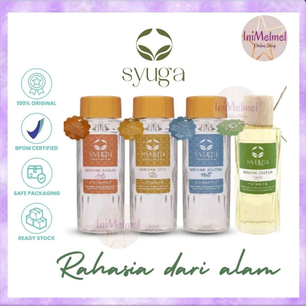 Jual Syuga Minyak Zaitun | Minyak VCO + Vitamin E 150 ml | 250 ml ...