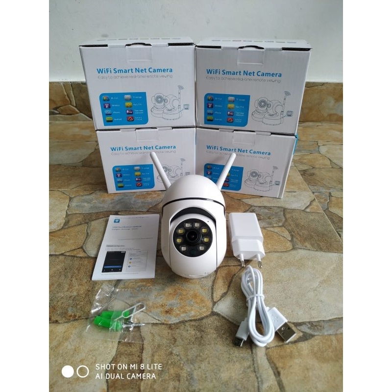 Jual CCTV CELLING DINDING SMART KAMERA V380 WIFI FHD PAKET SIAP PAKAI ...