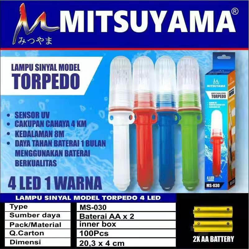 Jual MS-030 Lampu Sinyal Model Torpedo Nelayan / Fish net sight Mitsuyama - lampu torpedo MS 030 ...