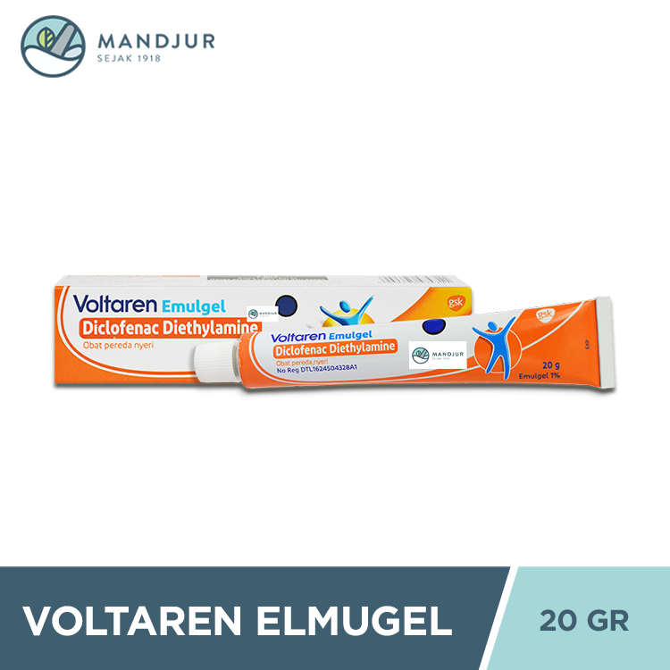 Jual Voltaren Emulgel 20 Gr - Pereda Nyeri Otot dan Keseleo | Shopee Indonesia