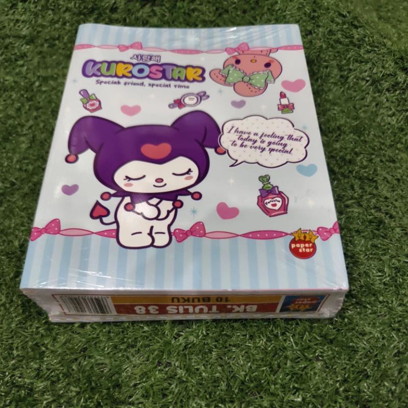Jual Buku tulis KUROMI isi 38 lembar Paper Star | Shopee Indonesia