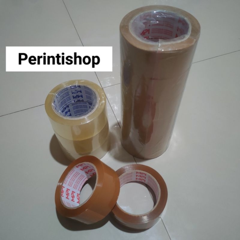 Jual Lakban, Isolasi Besar, Tebal Ukuran 45mm x 100yard / Lakban MPI ...