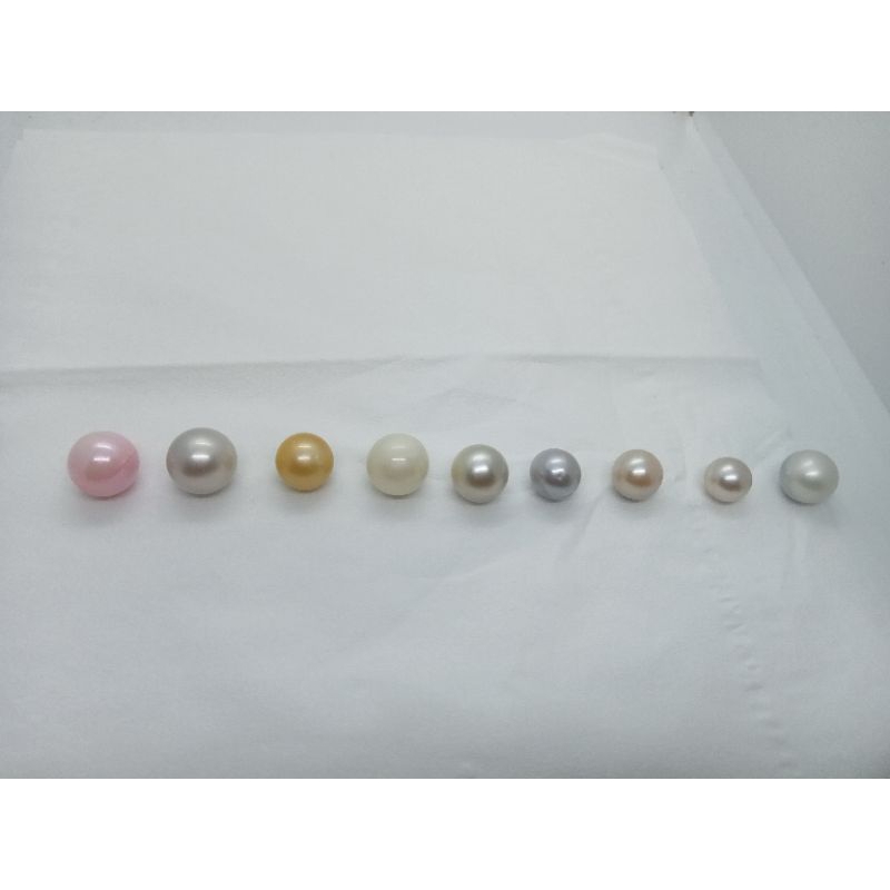 Jual butiran mutiara air laut warna limited mutiara air laut ijo melon ...