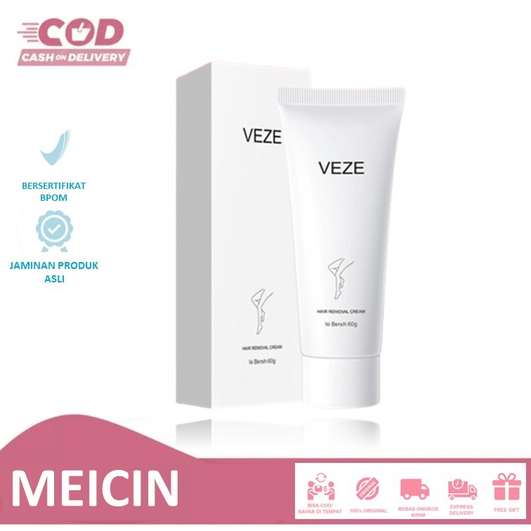 Jual Veze Krim Penghilang Rambut Alami Krim Perontok Bulu Ketiak Bulu ...