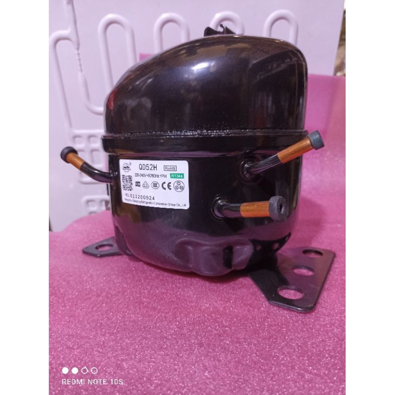 Jual Kompresor kulkas 2 pintu 1/6 pk QD52H | Shopee Indonesia