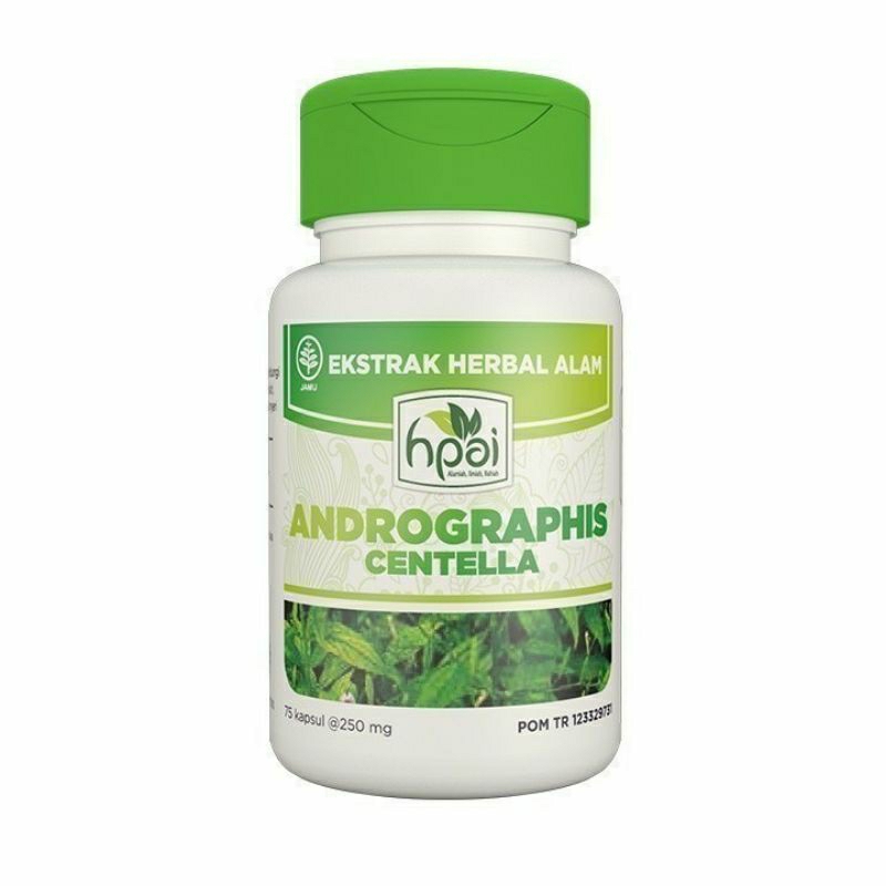Jual Andrographis Centella HNI HPAI Obat Herbal Kapsul Pelindung Liver ...