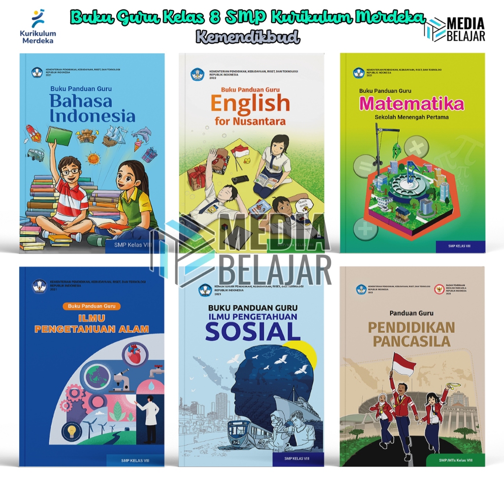 Jual Buku Guru Kelas 8 SMP Kurikulum Merdeka Revisi Terbaru Original & Lengkap | Shopee Indonesia