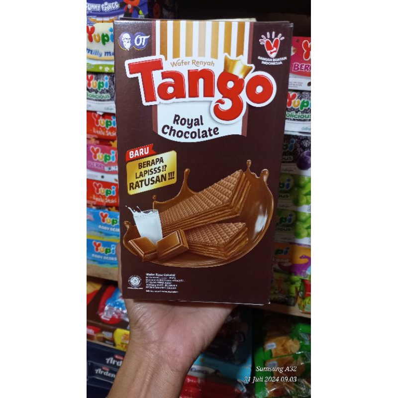 Jual Tango Wafer Long Kotak 7g 1Box Isi 20 Picis | Shopee Indonesia