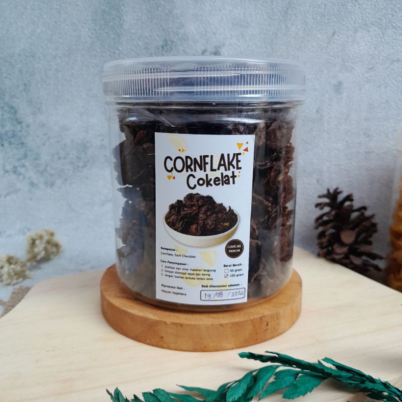 Jual Cornflake Cokelat/ Cornflake Chocolate/ Cemilan Cokelat/Cemilan ...