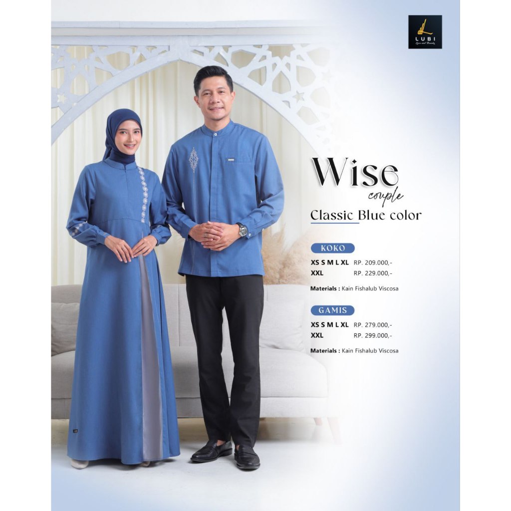 Jual COUPLE LUBI WISE COUPLE TERBARU GAMIS DAN KOKO KEKINIAN DAILY ...