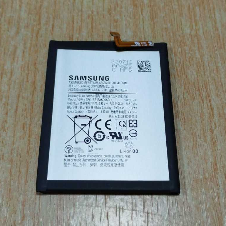 Jual batre battery Samsung A20 / A30 / A50 EB-BA505ABU SOKET | Shopee Indonesia