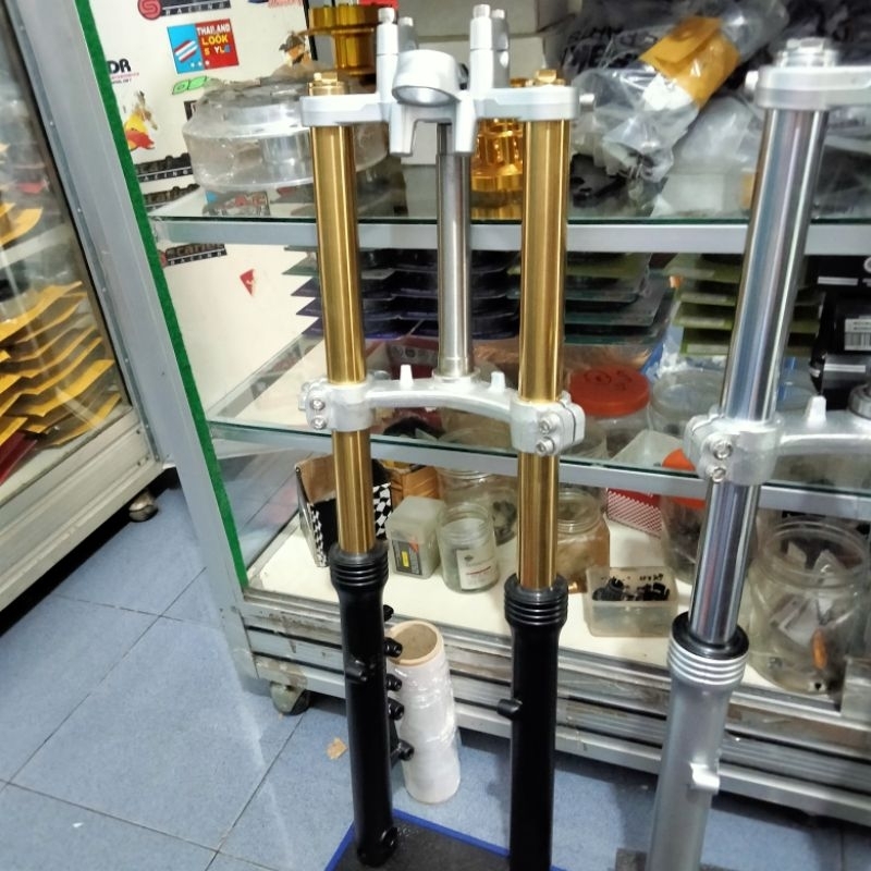 Jual skok ninja pnp rxking as gold pnp rxking | Shopee Indonesia