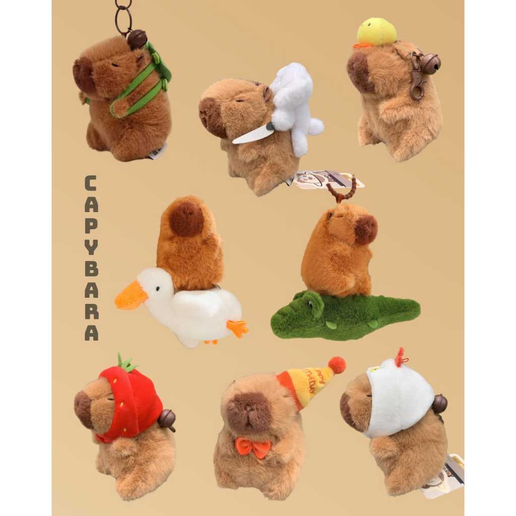 Jual Gantungan Capybara Keychain Capy bara Premium Lisensi Ori - READY ...