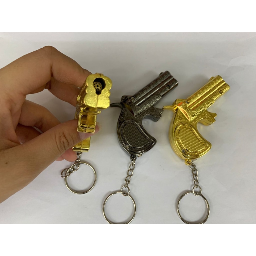 Jual Korek Api Model Pistol Mini Gantungan Kunci Isi Ulang Gas | Shopee ...