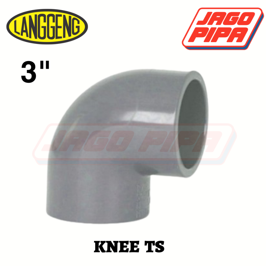 Jual Elbow AW 3 Inch Langgeng TS Knee Keni Knie Fitting PVC 3" | Shopee Indonesia