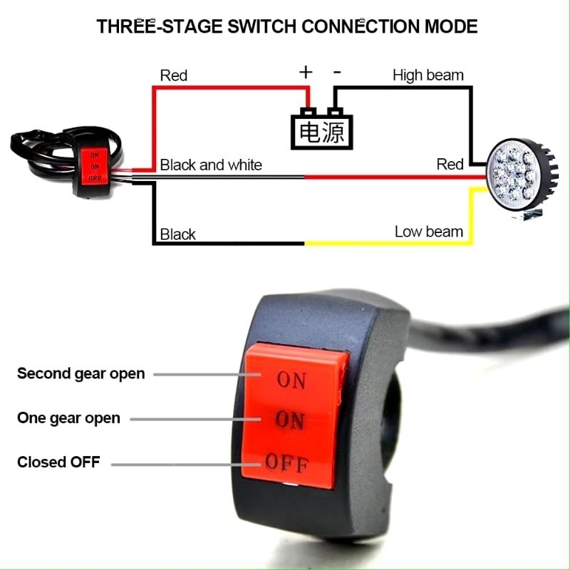 Jual Saklar On On Off 3 Mode Multifungsi Universal | Shopee Indonesia