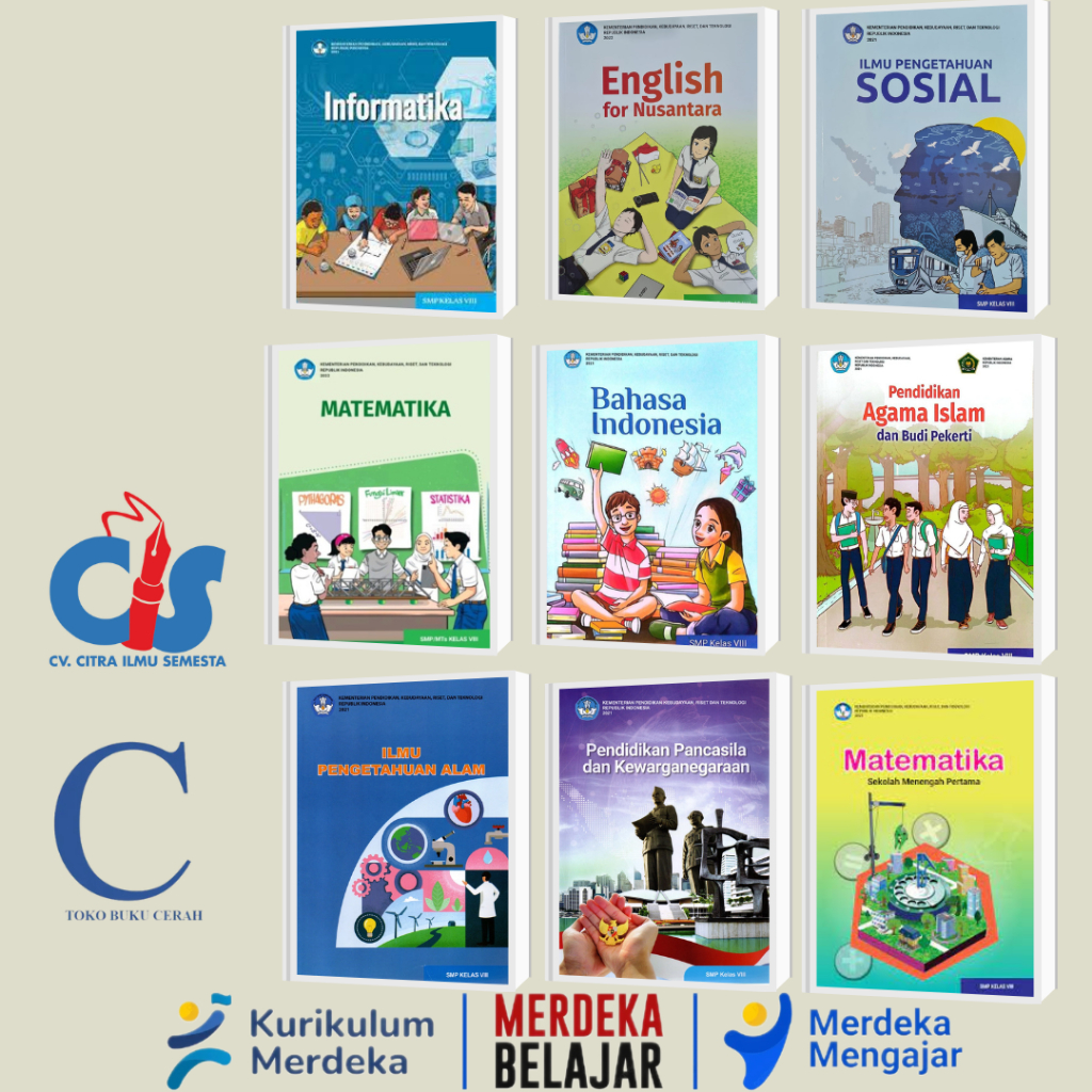 Jual Buku SMP Kelas 8 Kurikulum Merdeka / Buku Siswa | Shopee Indonesia
