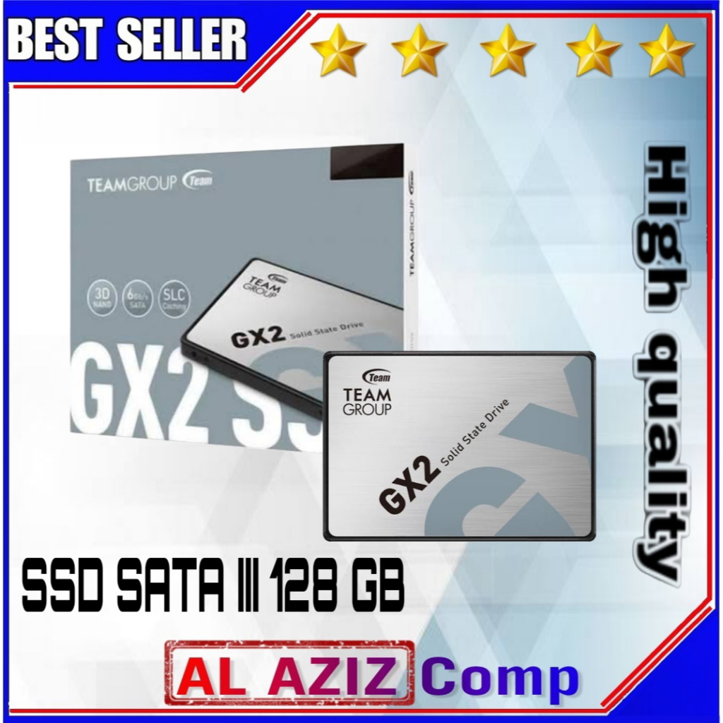 Jual SSD SATA III TEAM Group GX2 128 GB Resmi | Shopee Indonesia