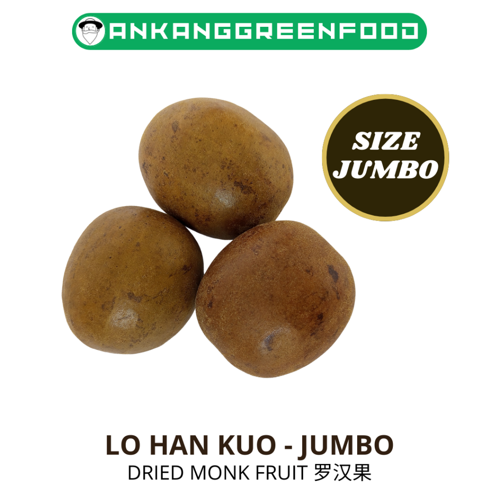 Jual [1pcs-jumbo] LUO HAN GUO / LO HAN KUO / BUAH MONK / DRIED MONK ...