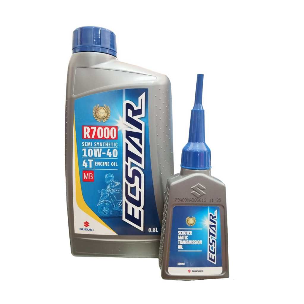 Jual Paket Oli SGO Ecstar Matic R7000 0.8L + Ecstar Gear Oil 100ml ...