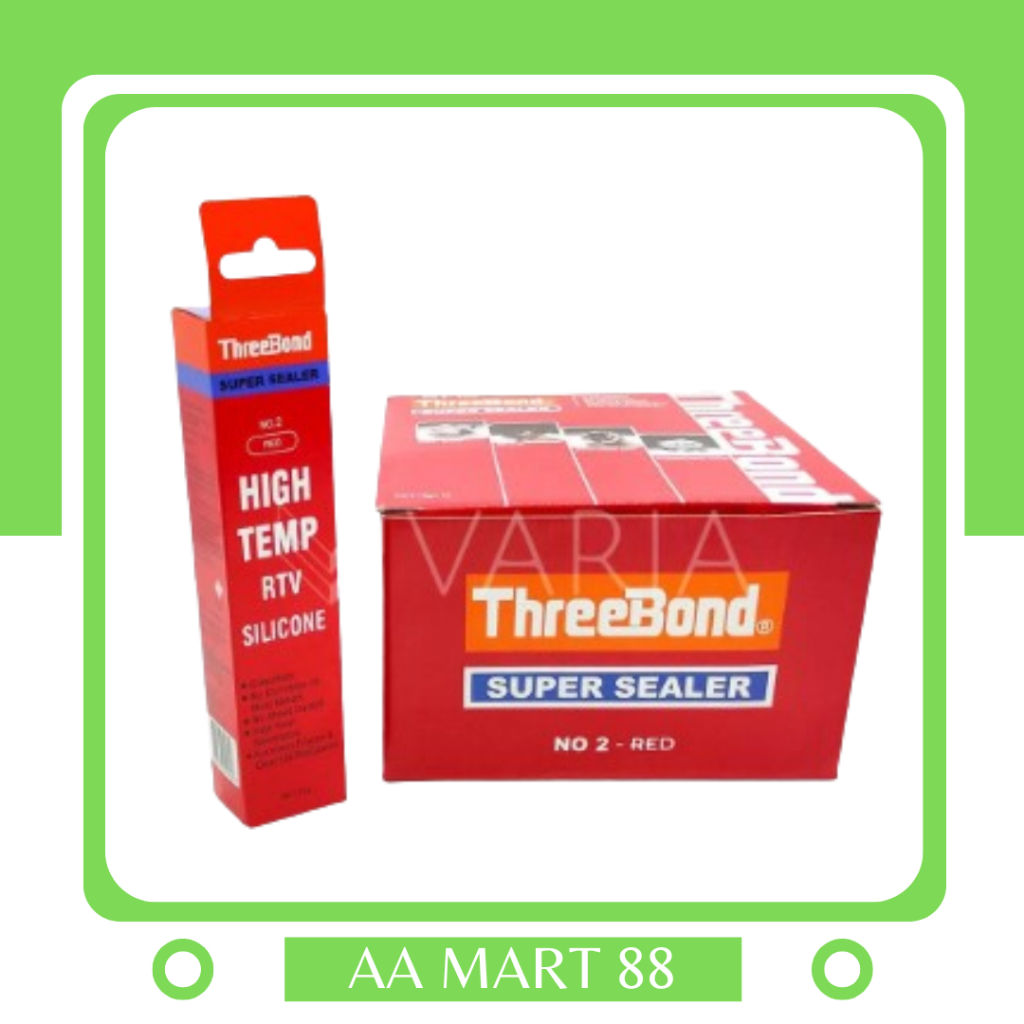 Jual THREEBOND SUPER SEALER NO.1 RED/MERAH 75GR HARGA 1 LUSIN ATAU 12 ...