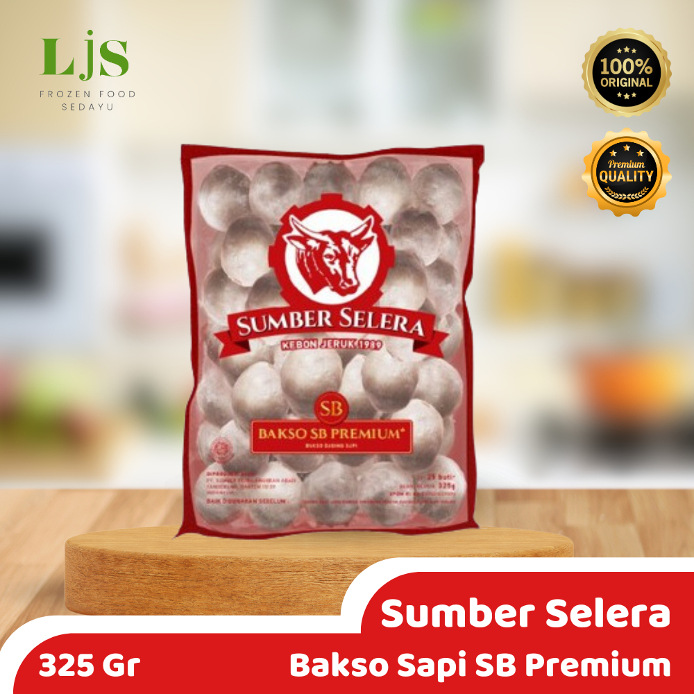 Jual Bakso Sapi Sumber Selera SB PREMIUM isi 25pcs / 325Gr | Shopee ...