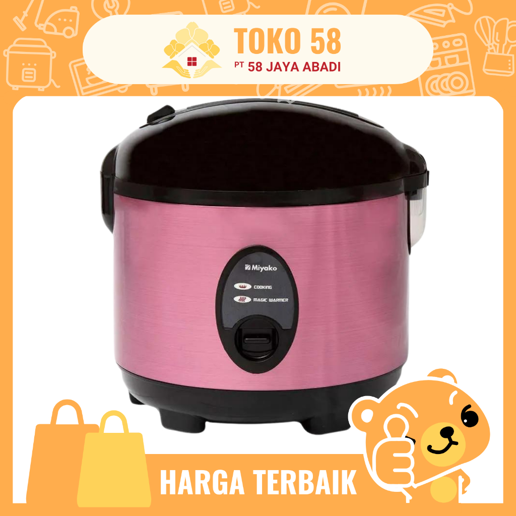 Jual [COD] Magic Com Miyako MCM-508 SBC ( 1,8 Liter & Panci Nanoal ...