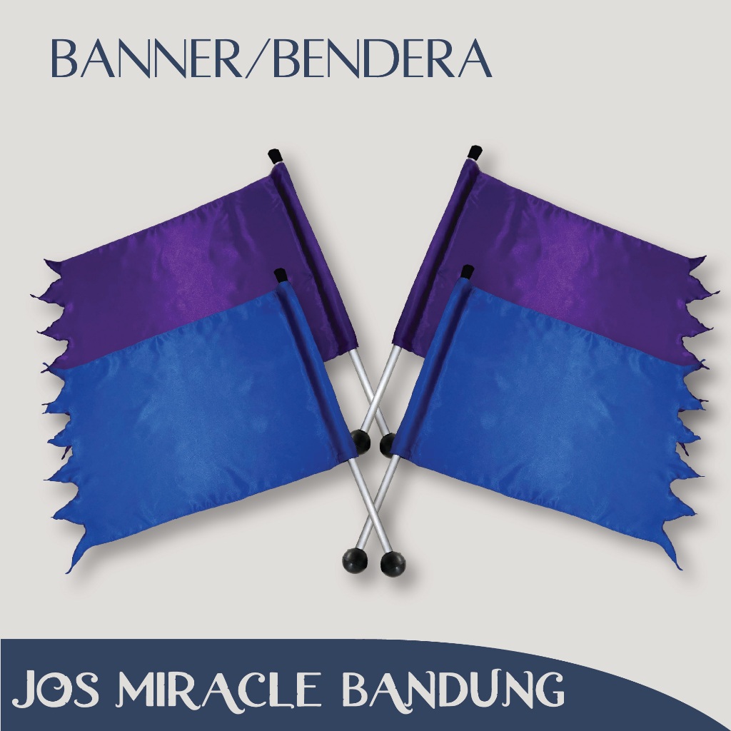 Jual Gereja - Banners Anak & Remaja (Bendera Polos - Stick Pendek ...