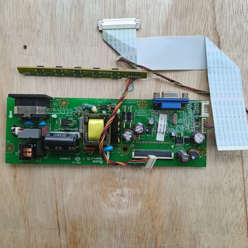 Jual Mesin Mainboard Power Supply Monitor ViewSonic VA1903a | Shopee ...