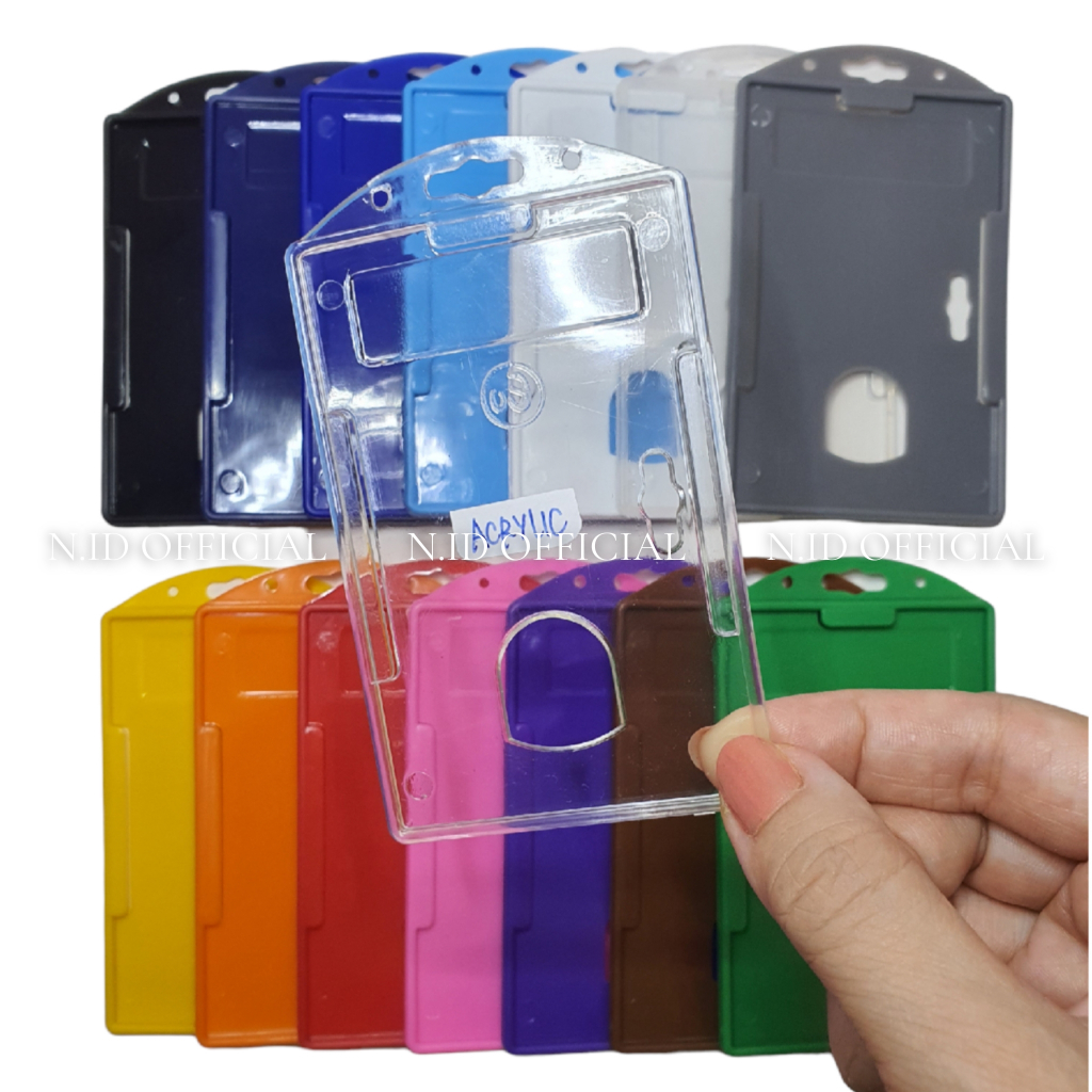 Jual ID Card Casing / Case / Holder / Frame / Name Tag Akrilik Acrylic ...