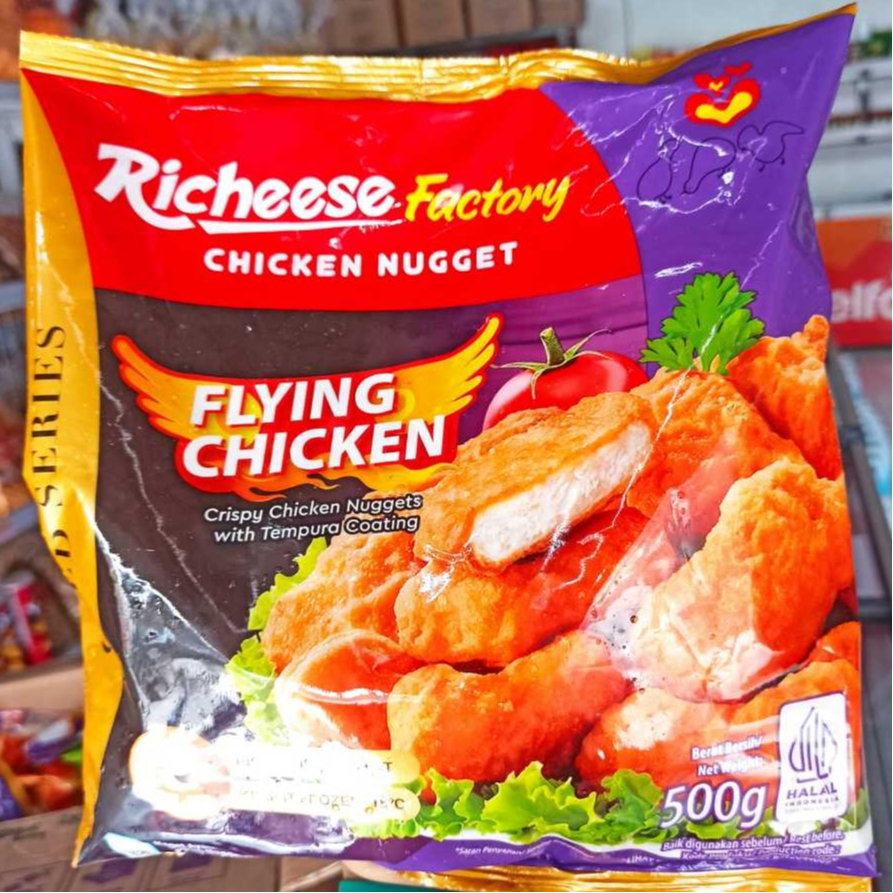Jual Richeese Nugget Flying Chicken | Naget Richeese | Naget Ayam ...